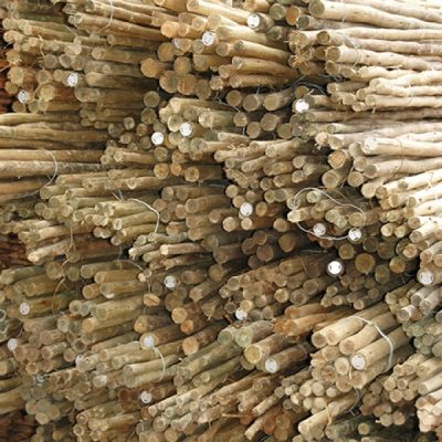 Treated Laths - Northern Poles and Thatching